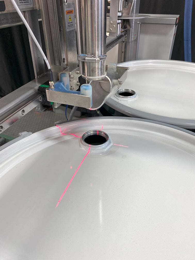 Drum, Tote, & Pail Filling Machine - Swing Arm Palletized Filler – Paquip
