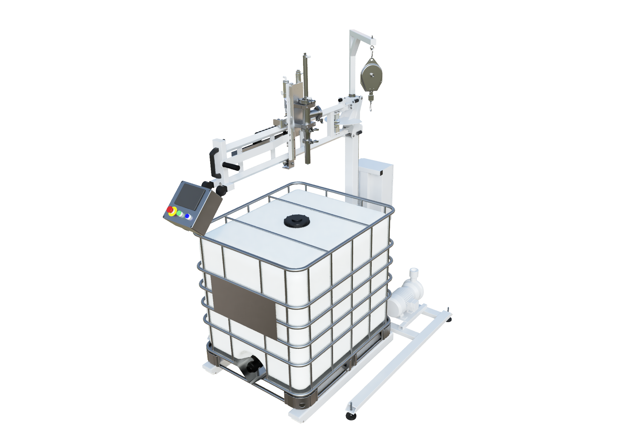Drum, Tote, & Pail Filling Machine - Swing Arm Palletized Filler – Paquip