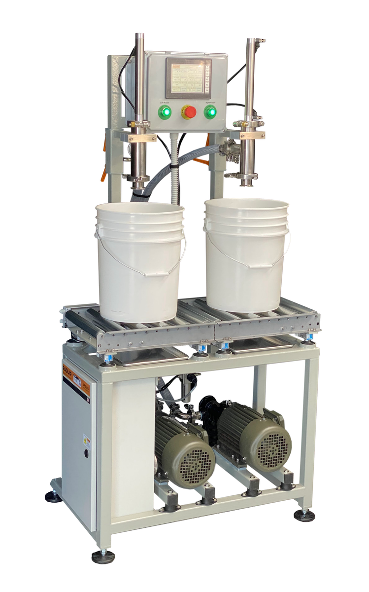 Pail Filling Machine - Order Online, Dual Nozzle Conveyor – Paquip